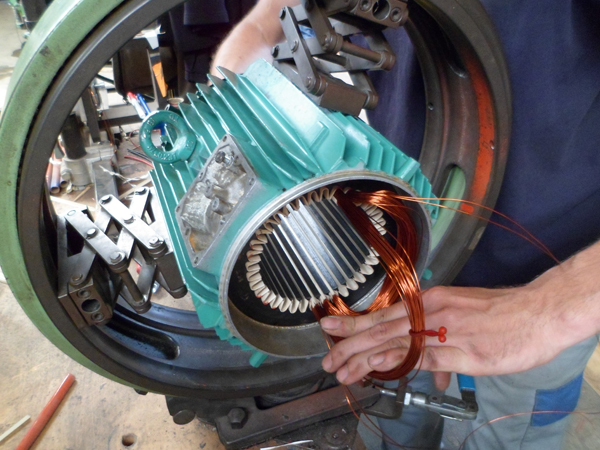 Bobinage Moteur Groupe LUVICA
